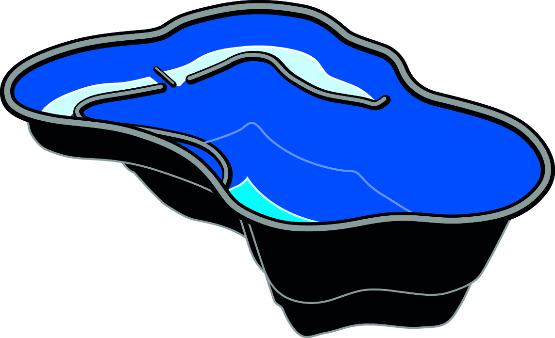 Preformed Garden Pond IRIS SII – Ubbink : buy Preformed Garden Pond ...