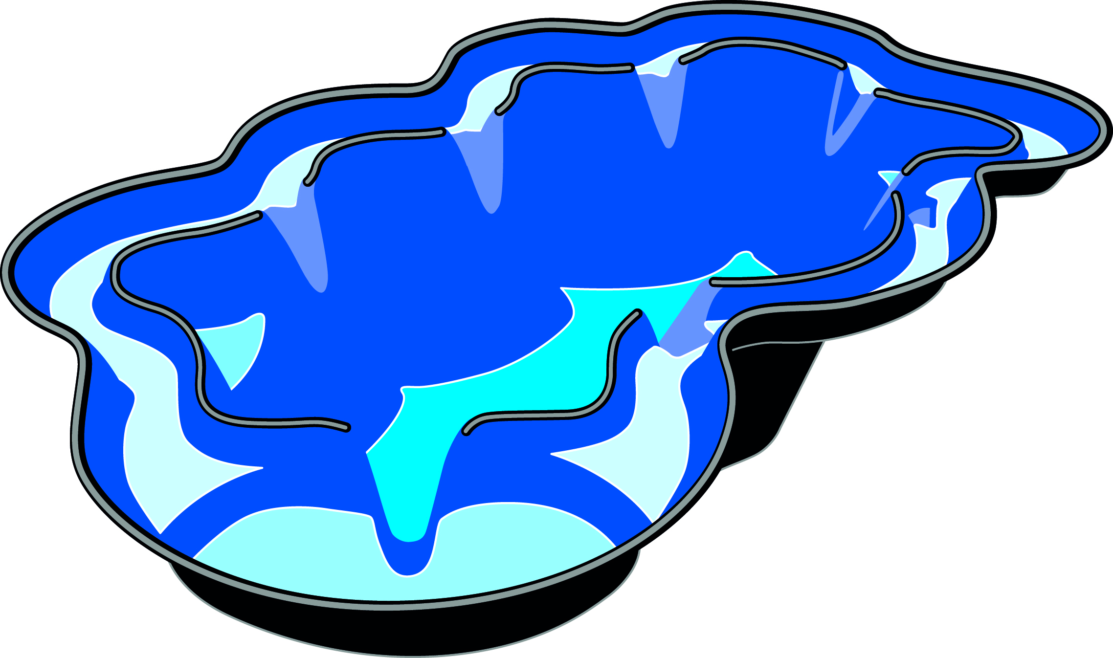 Preformed Garden Pond NEPTUNE – Ubbink : buy Preformed Garden Pond ...