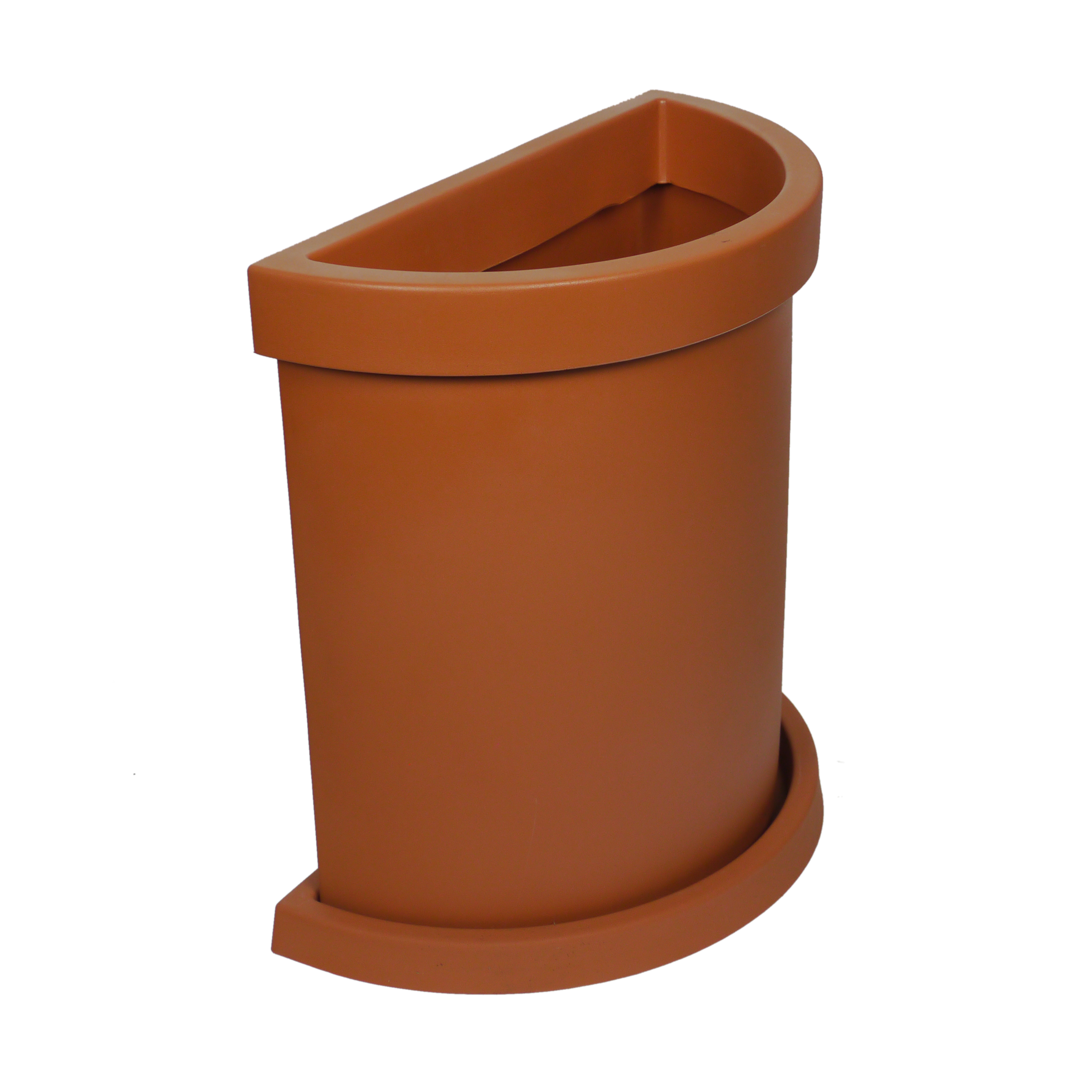 Vela Semi-Circle Flower Pot - Terracota : buy Vela Semi-Circle Flower ...